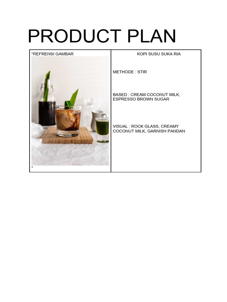Product Plan Template | PDF | Fruit | Strawberry