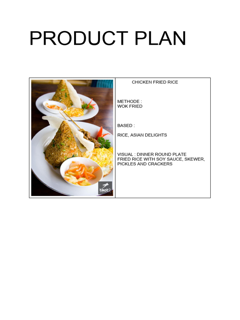 Product Plan Template 1 - 033907 | PDF