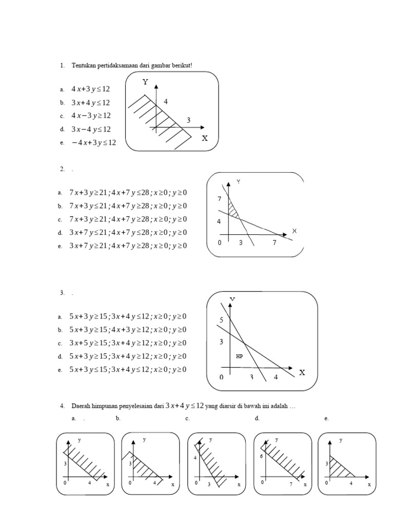 Rev Soal Matematika PAS Ganjil 2023 | PDF | Metode & Bahan Ajar