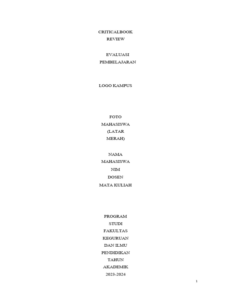 Contoh CBR Evaluasi Pembelajaran | PDF