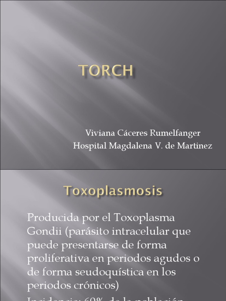 TORCH | PDF | El embarazo | Enfermedades y trastornos