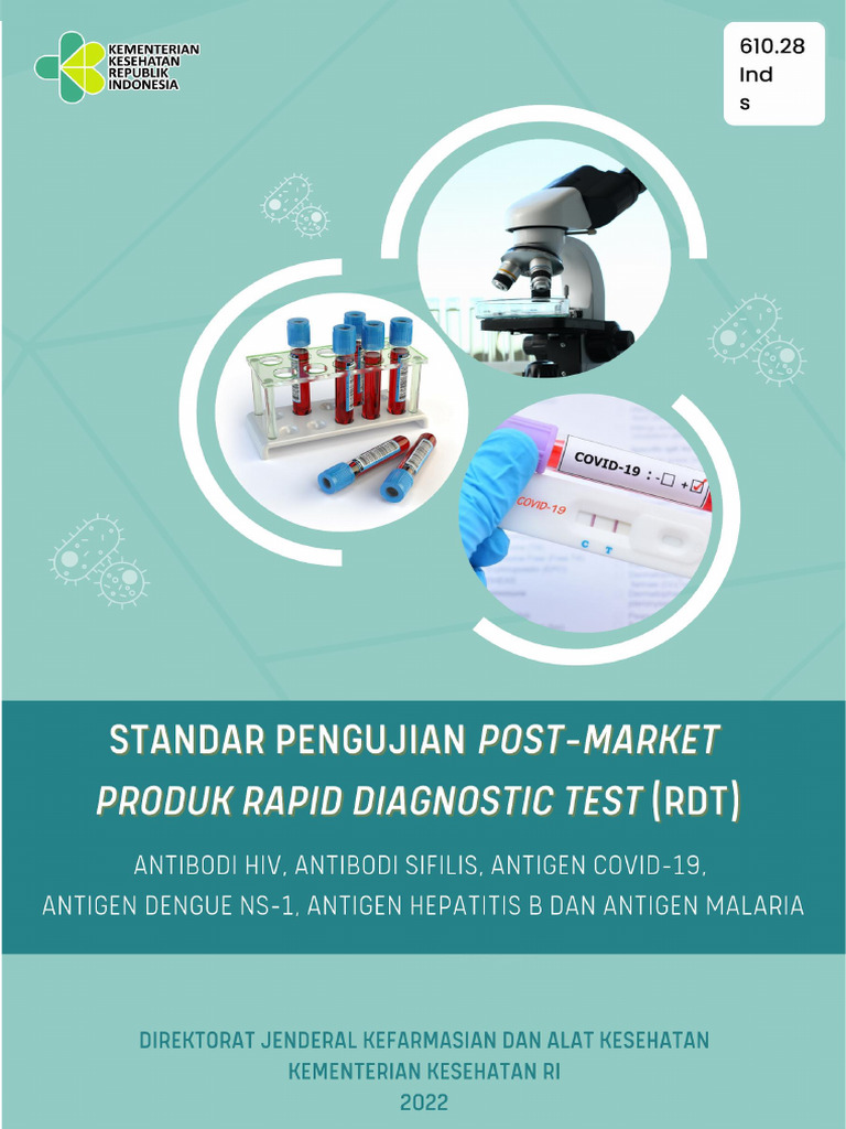 E-Book Standar Pengujian Post-Market Produk RDT | PDF