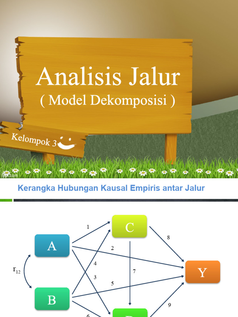 Analisis Jalur Dekomposisi | PDF | Metode & Bahan Ajar