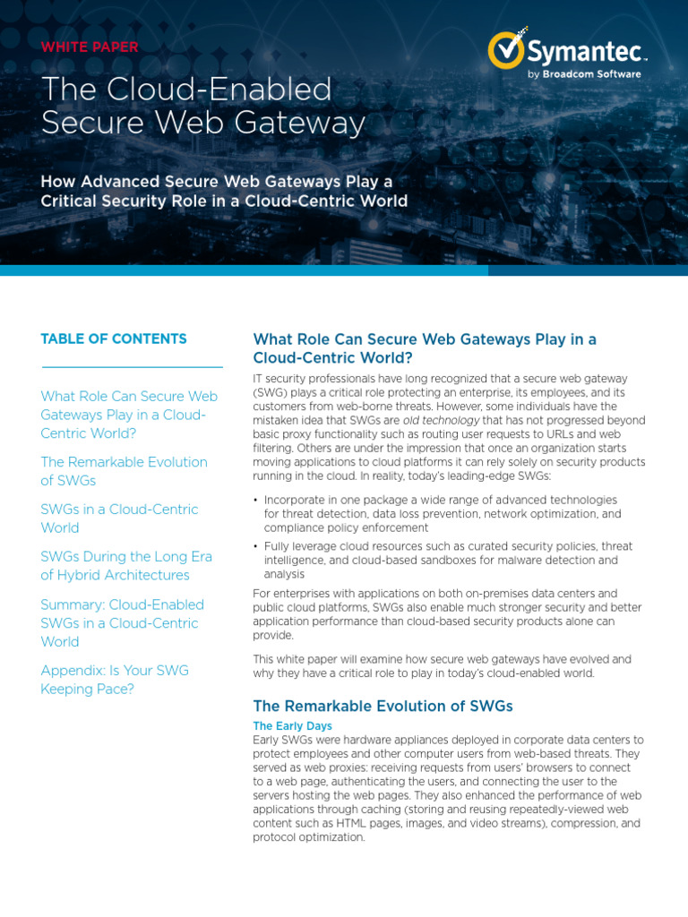 SWG Cloud WP101 | PDF | Cloud Computing | World Wide Web