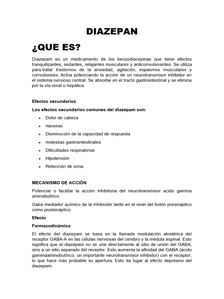 DIAZEPAN | PDF