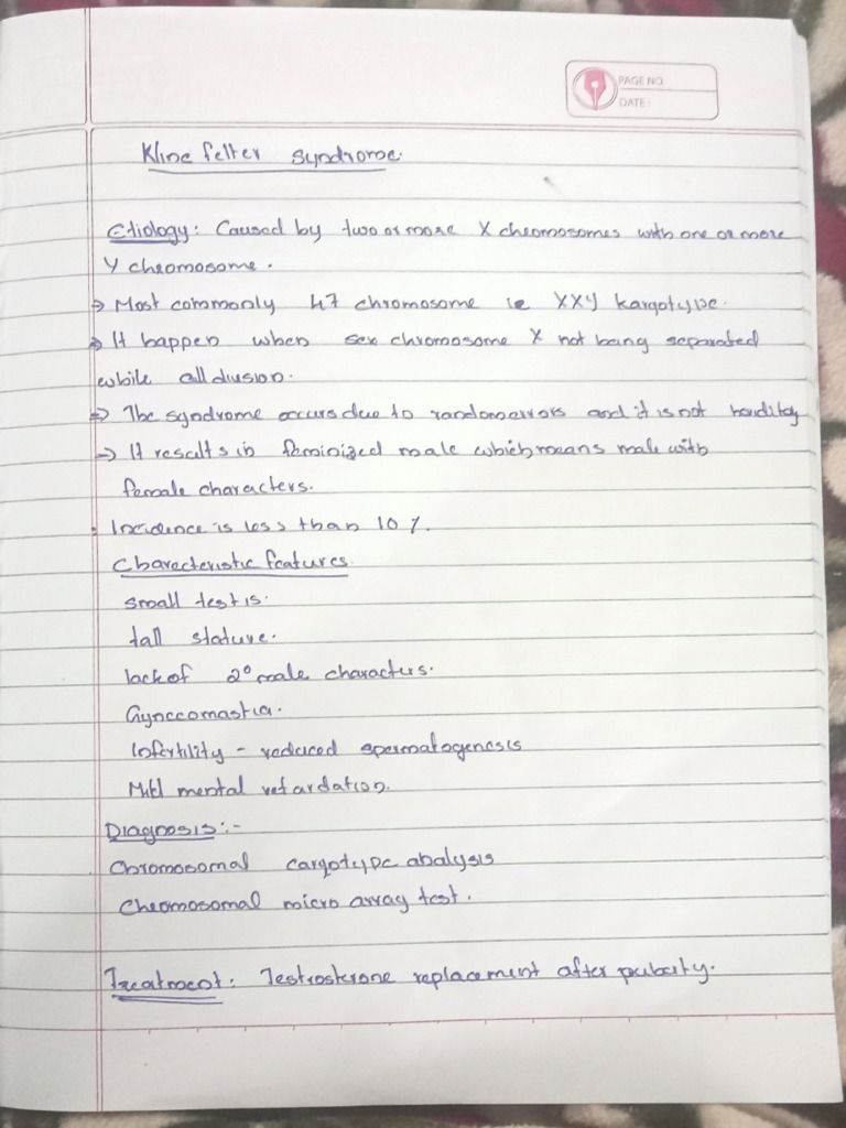 klinefelter syndrome ks | PDF