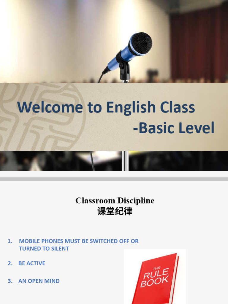 BIH ENGLISH CLASS-Basic Level | PDF