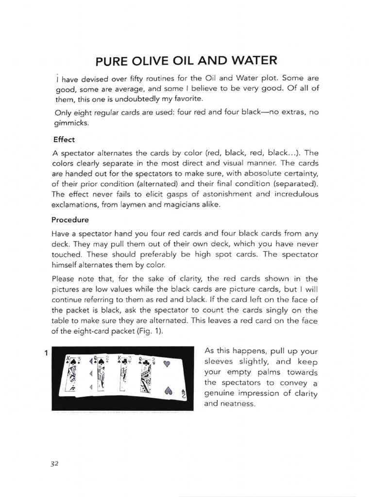 PURE OLIVER Water and Oil From Juan | PDF