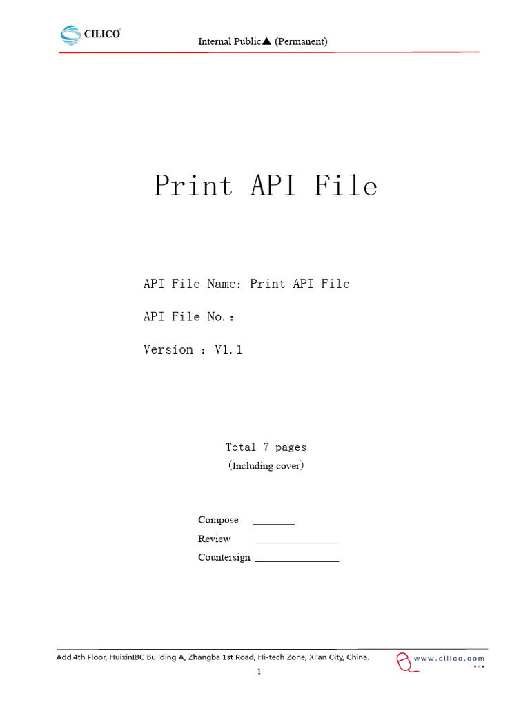 Introduction of Print API | PDF | Parameter (Computer Programming ...