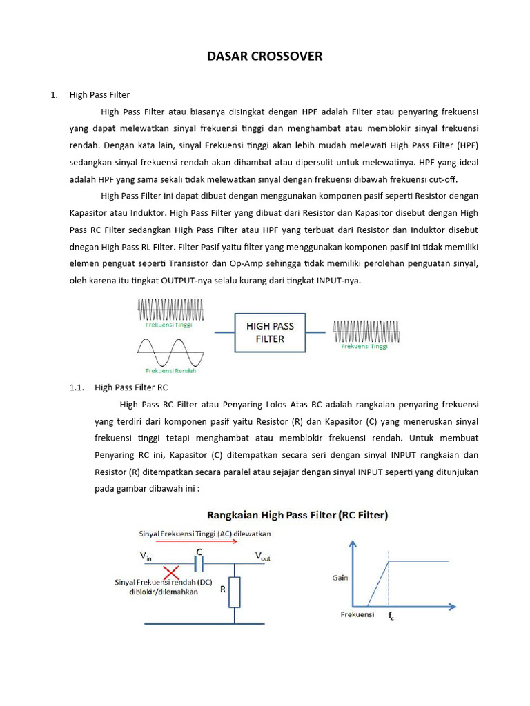 Dasar Crossover | PDF