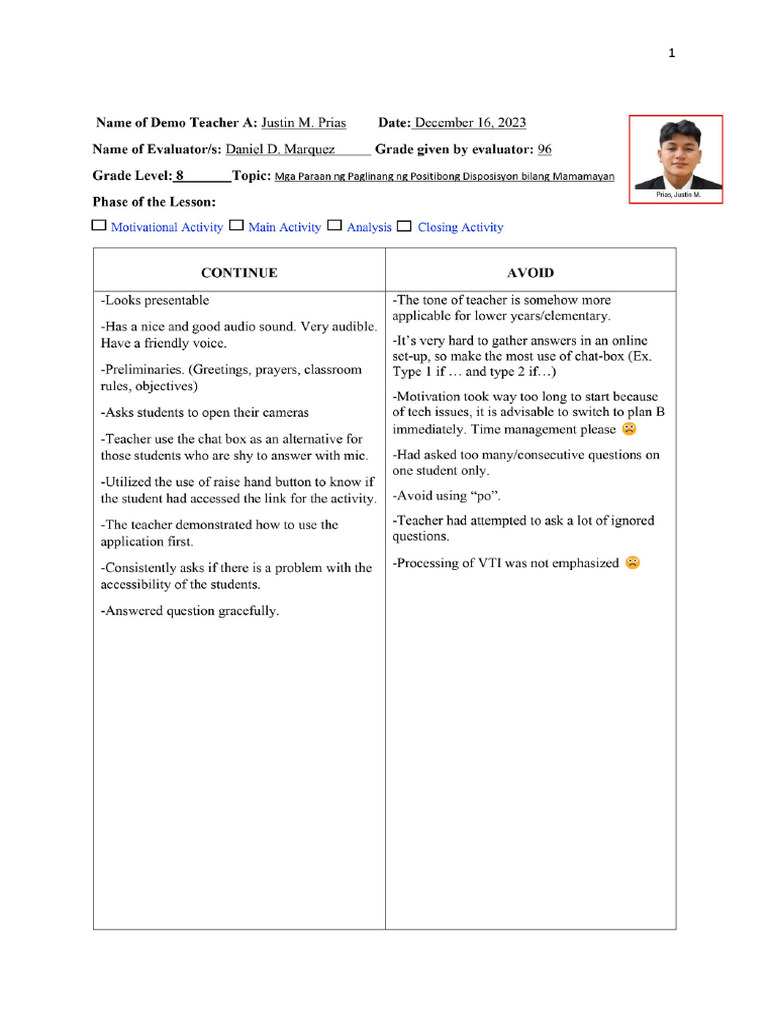 Form3 C-A Form | PDF