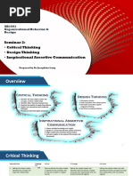 Des1146-Ppt Introduction To Design Thinking | PDF | Design Thinking ...