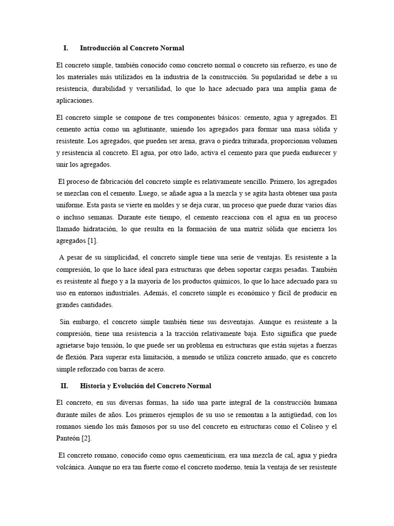 Introducción Al Concreto Normal Carrasco | PDF | Hormigón | Cemento
