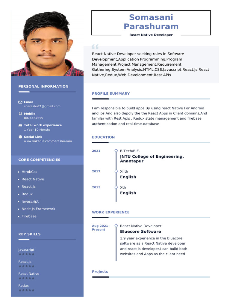 React Native | PDF | Mobile App | Application Software