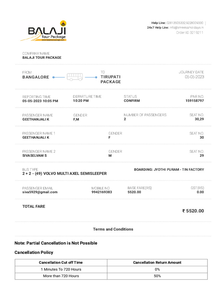 E Ticket | PDF | Transport