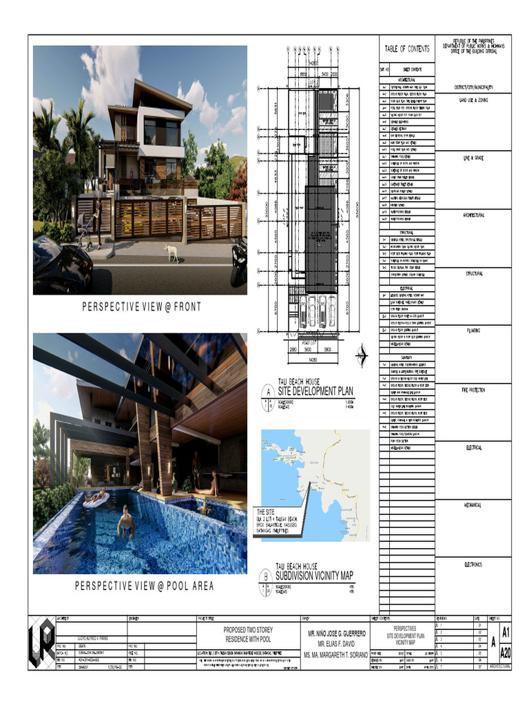 Tali Beach Architectural Plans 1 | PDF | Queensland Heritage Register | Housing