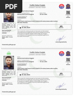 DLIMS Learner Permit | PDF | Identity Document | Land Transport
