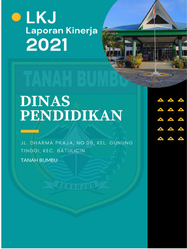 Lakip 2021 Disdik | PDF