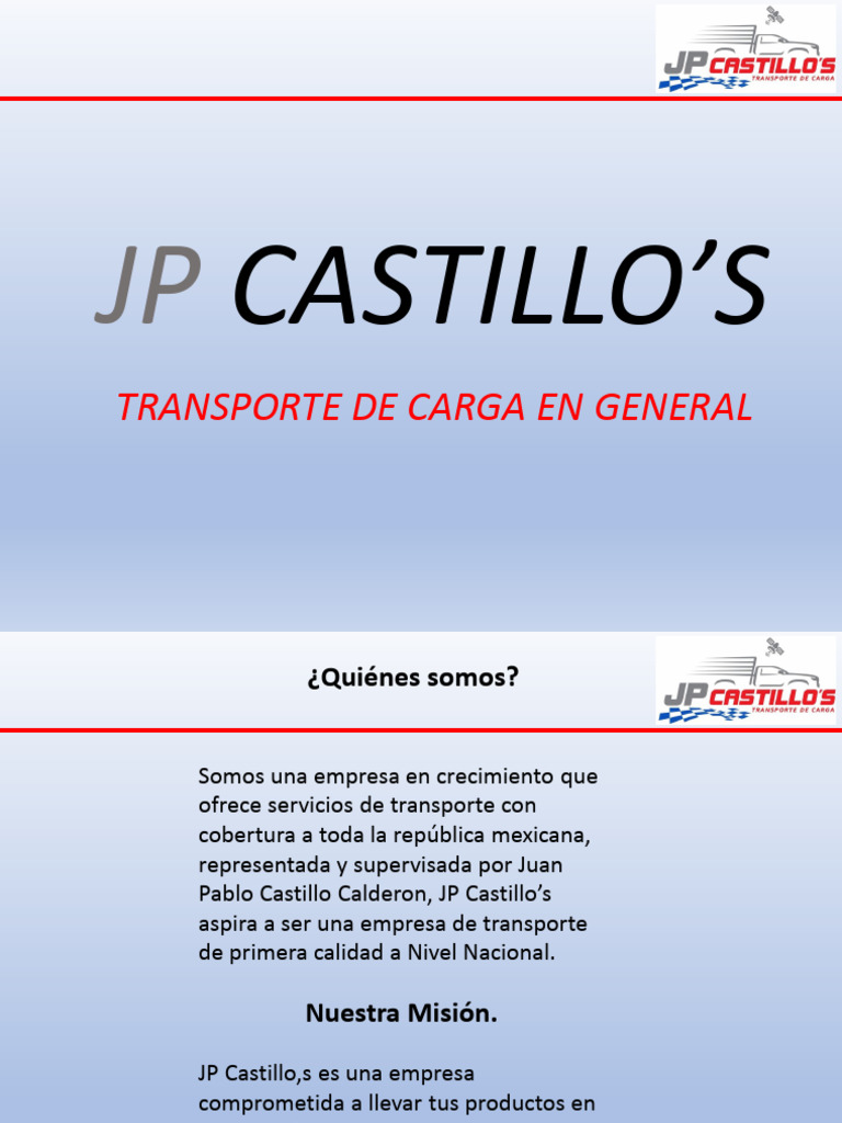 Presentacion JP Castillos 2023 | PDF
