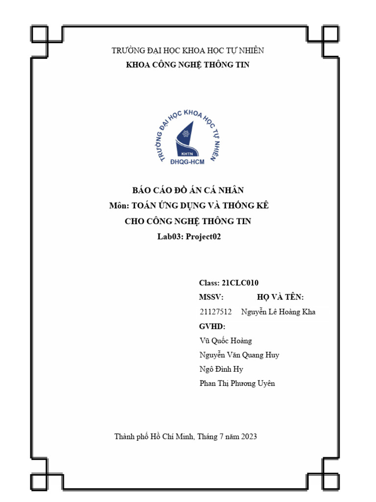 HCMUS-Toán NG D NG-Đ Án 2 | PDF