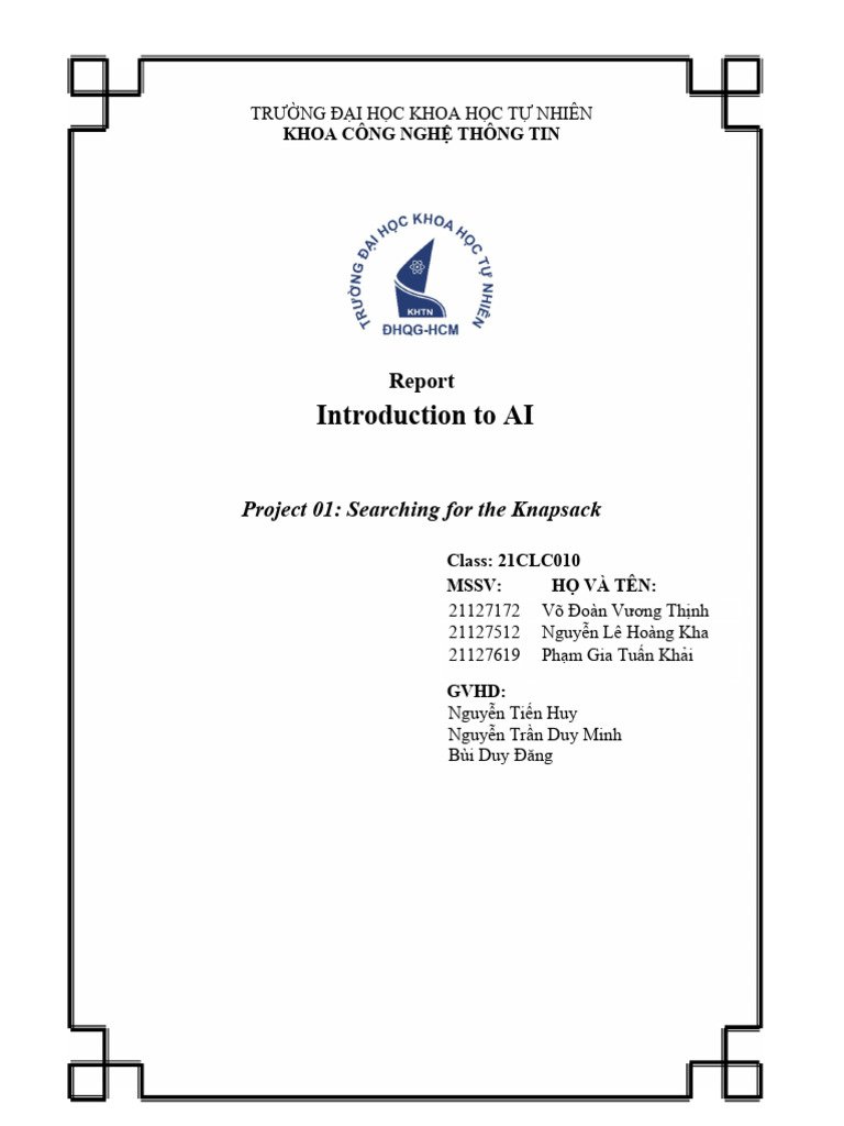 HCMUS-AI-Đồ án 1 | PDF | Mathematical Optimization | Mathematical Analysis