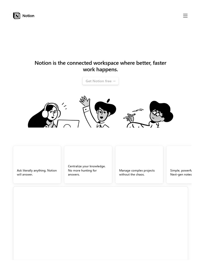 Your Connected Workspace For Wiki, Docs & Projects - Notion | PDF | Career & Growth | Business