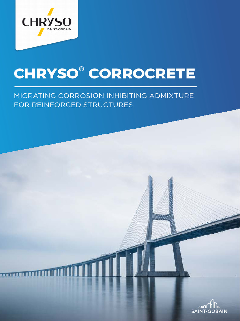 Corrocrete Brochure | PDF | Corrosion | Concrete