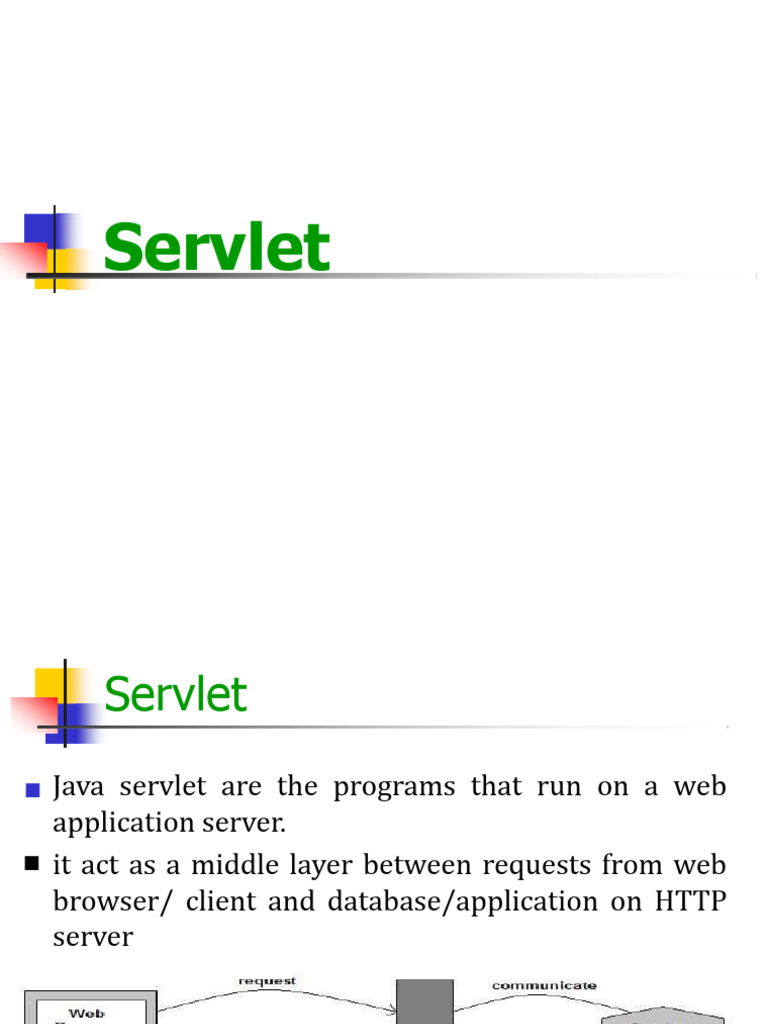 Chapter 06 Servlet | PDF | Web Server | Internet & Web