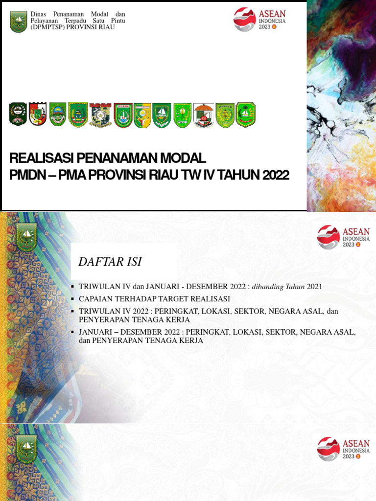 Data Statistik Pekanbaru | PDF | Bisnis