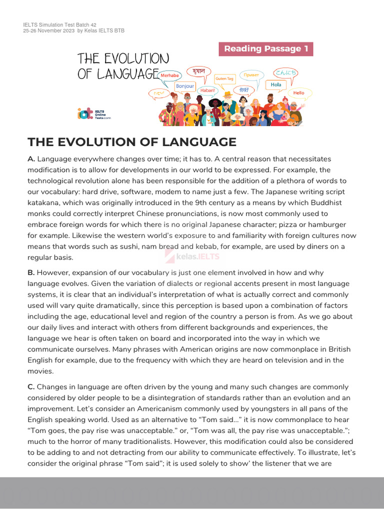 Language Evolution Explained | PDF | Psychometrics | Intelligence