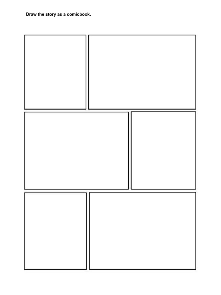 Blank Cartoon Template | PDF