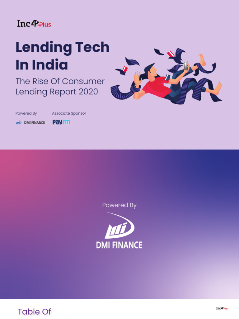 India's Lending Tech Growth Report 2020 | PDF | Finance & Money ...