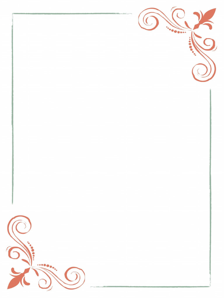 Free Vintage Page Border | PDF