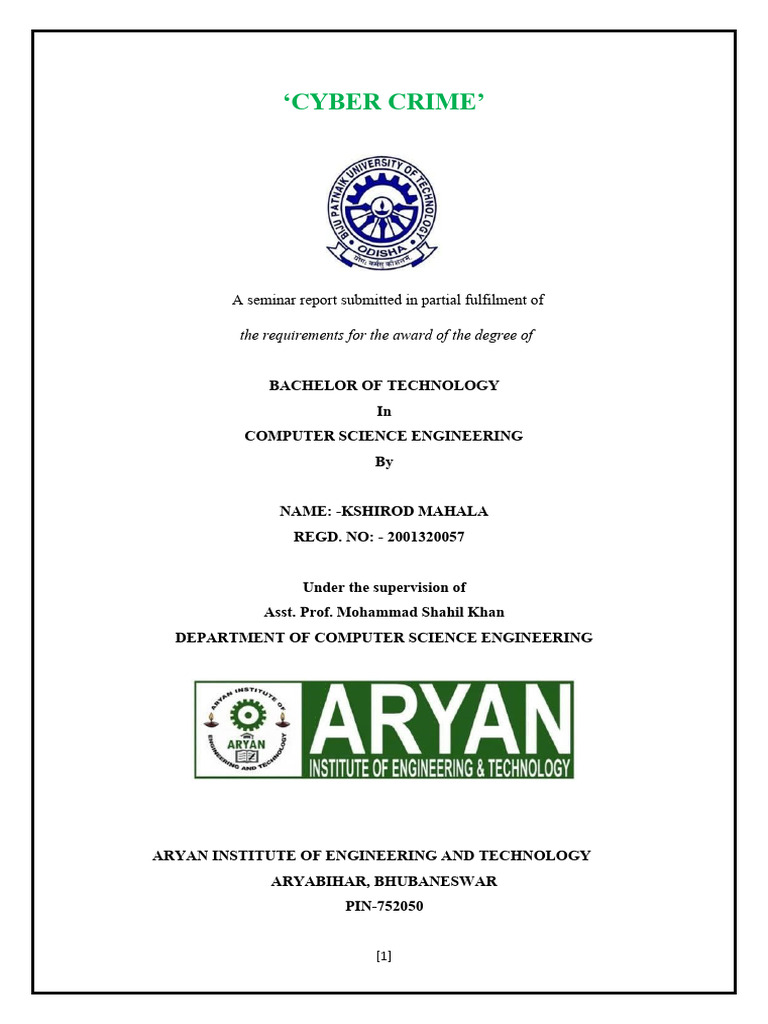 Cyber Crime Report 2023 | PDF | Computers