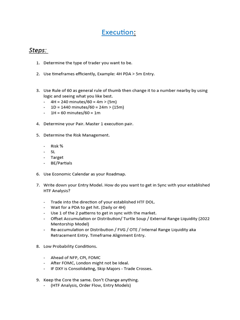Execution Pdf