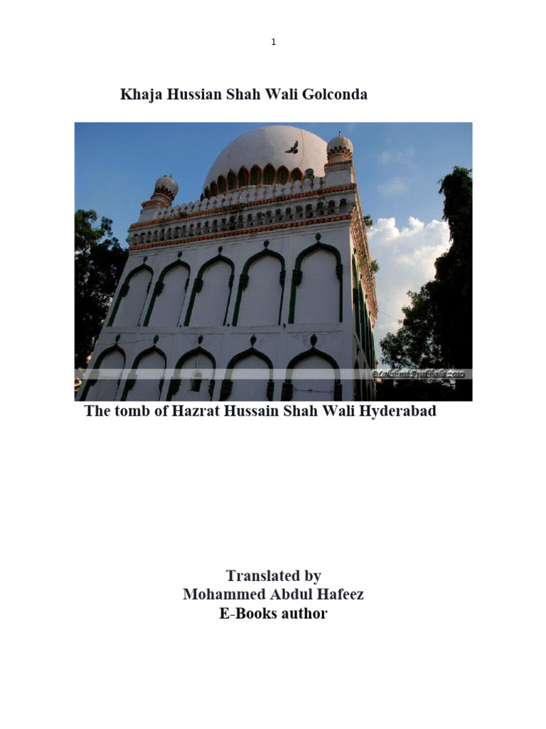 Hazrat Hussain Shah Wali Biography | PDF