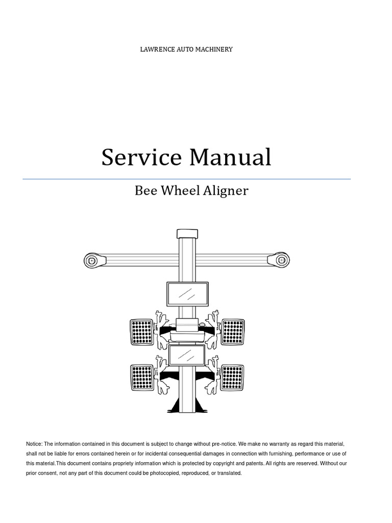 Penjajaran Roda 3D (3D Wheel Alignment) Lawrence - X-58 | PDF | Screw ...
