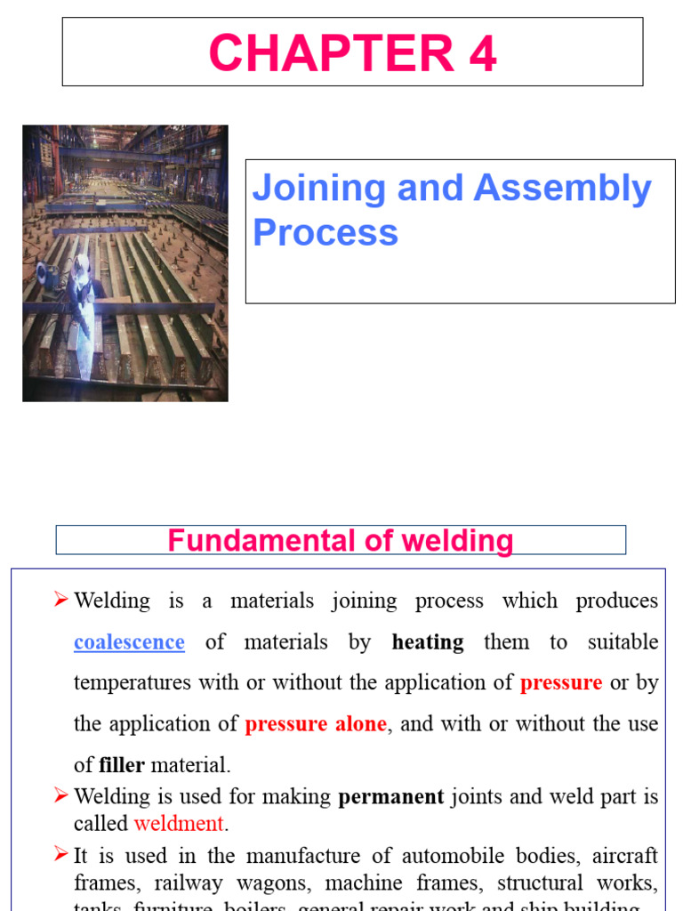 Chapter 4, 5 Welding | PDF