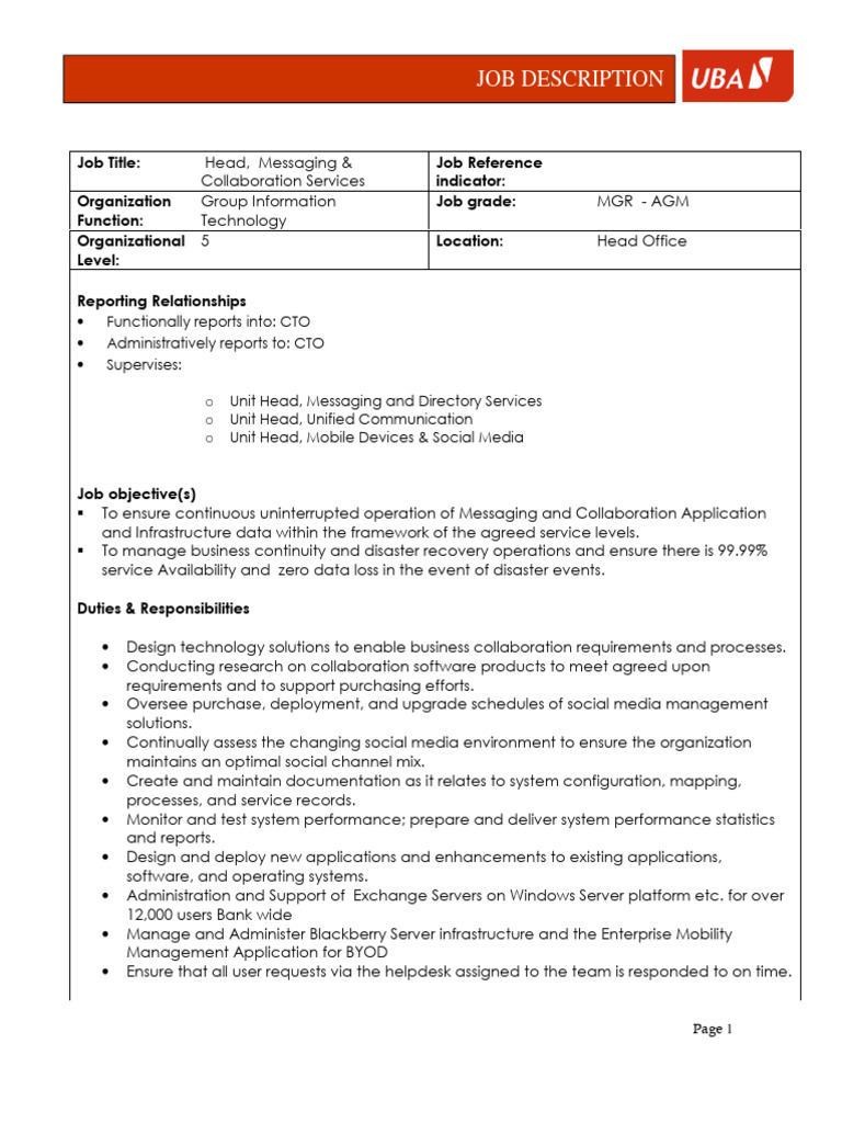 Lead Messaging and Collaboration Services | PDF | Instant Messaging ...