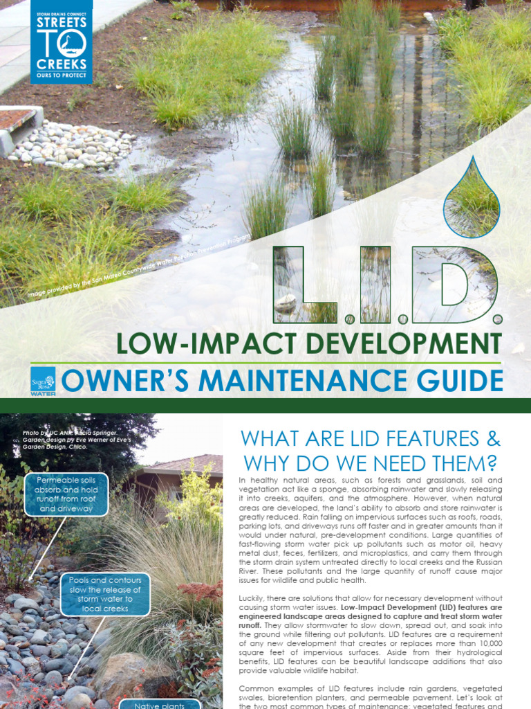 21.12.21 FINAL LID Feature Owners Maintenance Guide | PDF | Stormwater ...