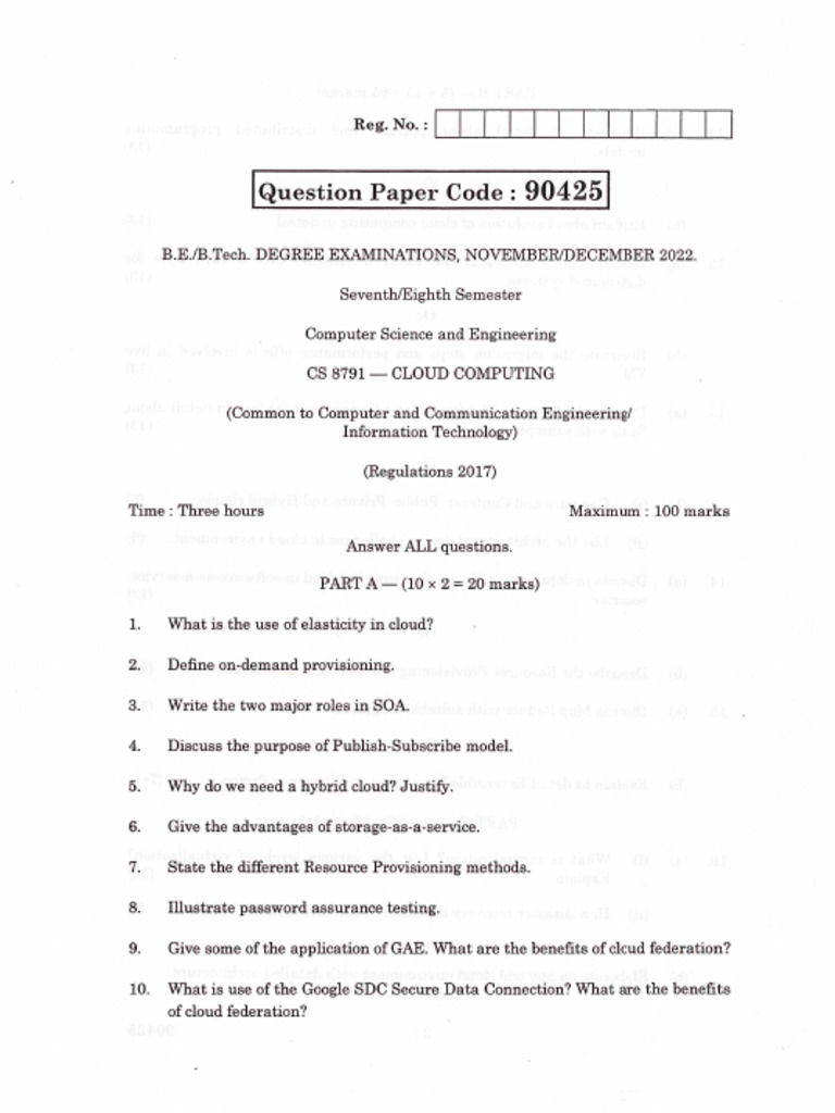 Cse-Nd-2022-Cs 8791-Cloud Computing-847022362-Nd22cs | PDF