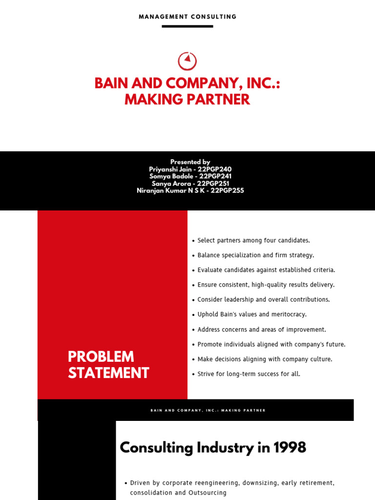 Bain & Company, Inc. | PDF