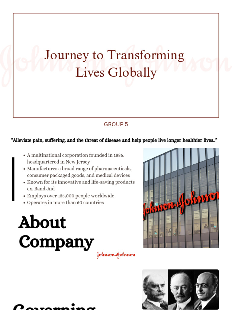 COS-Sec B Group 5 Group Project Submission | PDF | Johnson & Johnson ... COS-Sec B Group 5 Group Project Submission | PDF | Johnson & Johnson ...