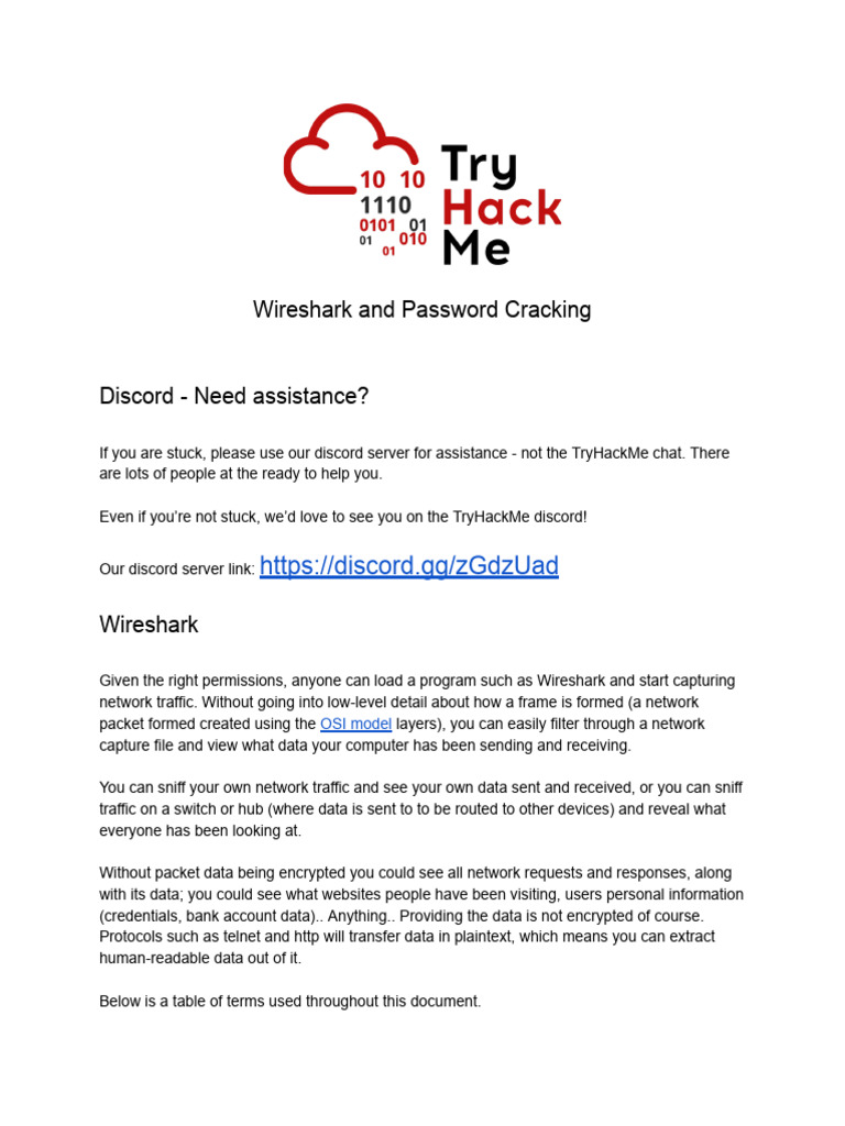 Evil Elf - Wireshark and Password Cracking | PDF | Internet Protocol Suite | Computer Network