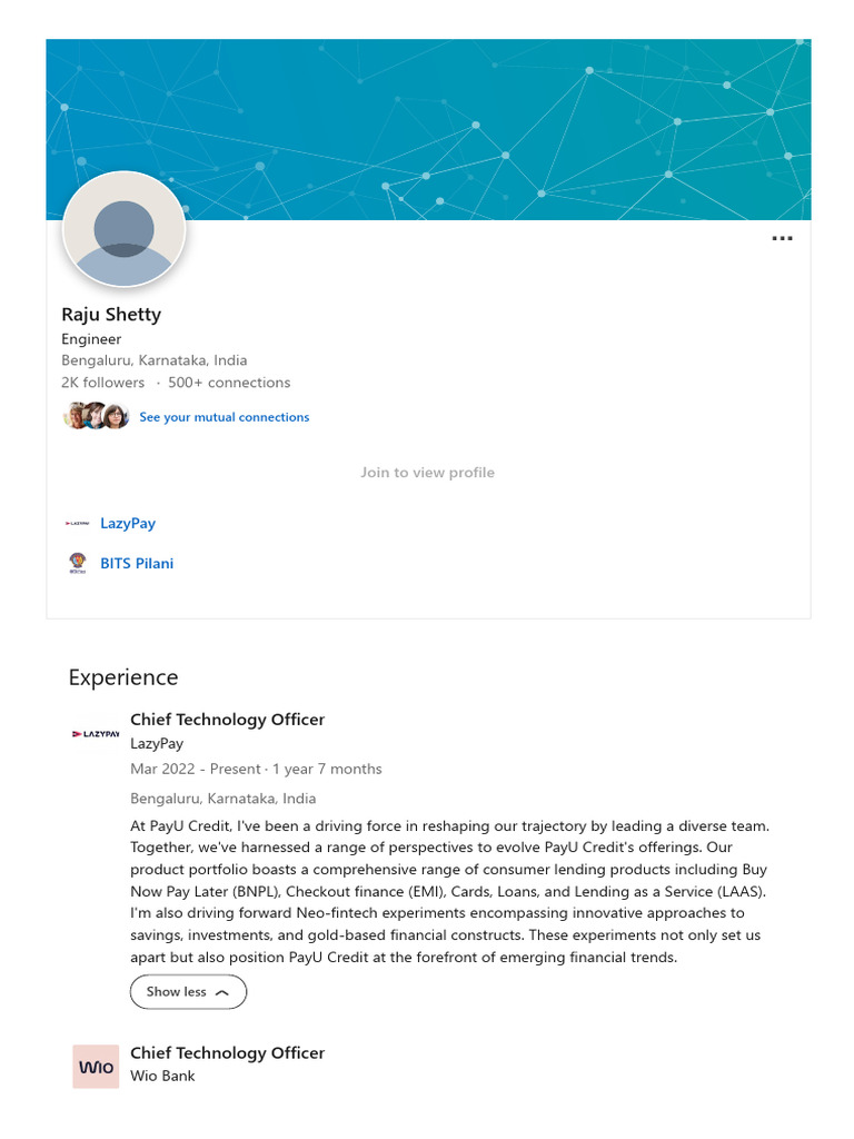 Raju - CTO | PDF | Analytics | Yahoo!