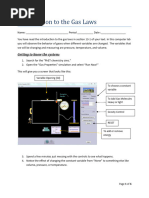 Virtual Lab Activity On Gas Properties Answer Key | PDF | Gases ...