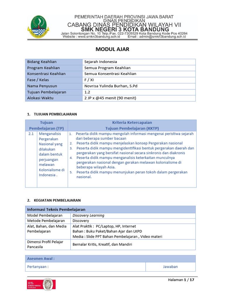 Modul PKG 2023 | PDF