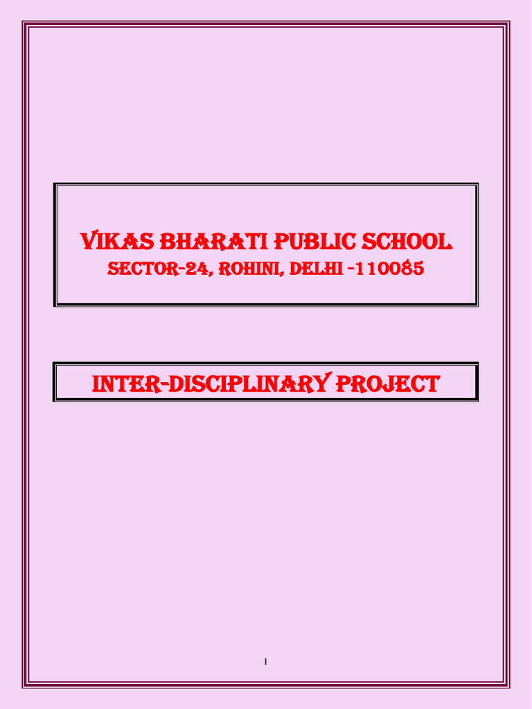 Vikas Bharati Public School | PDF | International Monetary Fund | Chemical Industry