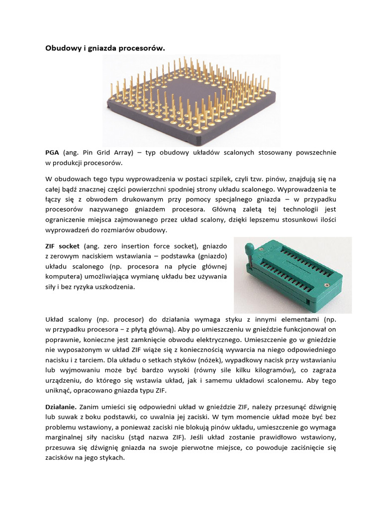 Procesory | PDF