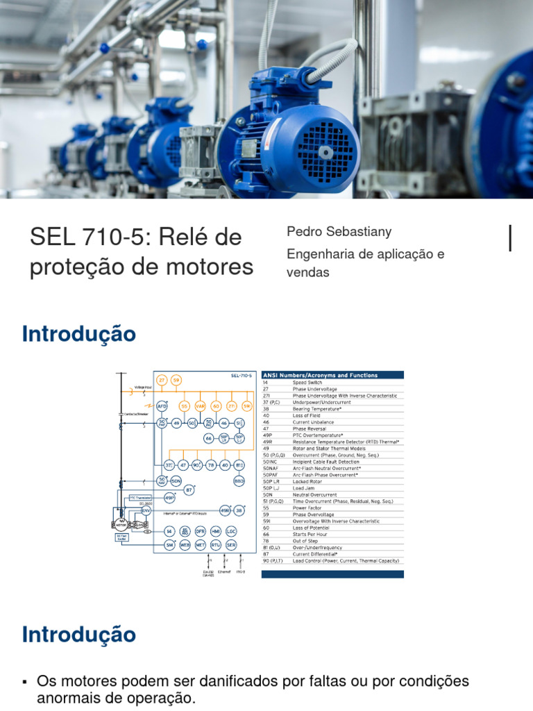 Tutorial Funções de Proteção Relé Do Moinho (SEL 710-5) | PDF ...